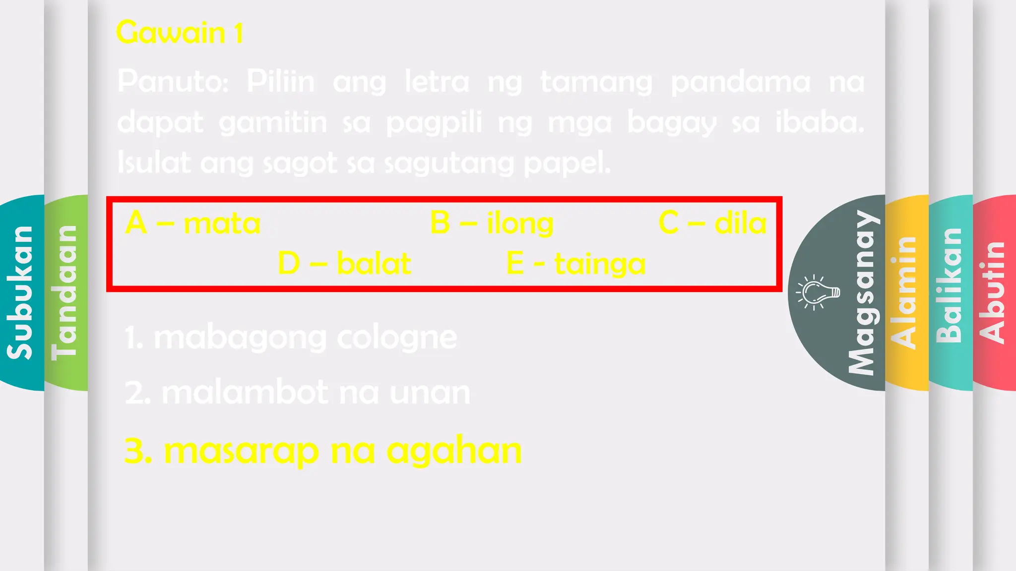 1 Science 3 Q2 Week 1 ANG MGA PANDAMA AT ANG MGA GAMIT NITO.pptx