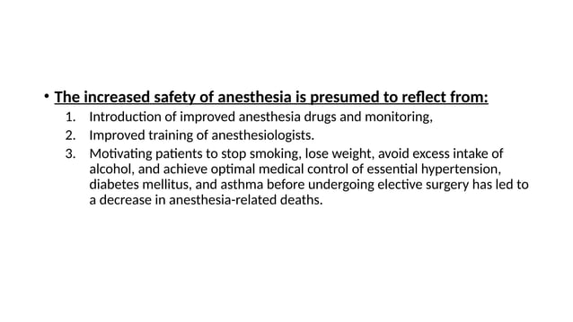 SCOPE OF ANESTHESIA MILLER .PRESENTATION | PPTX | First Aid | Injuries