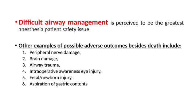 SCOPE OF ANESTHESIA MILLER .PRESENTATION | PPTX | First Aid | Injuries