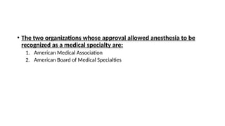 SCOPE OF ANESTHESIA MILLER .PRESENTATION | PPTX