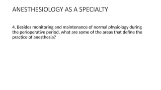 SCOPE OF ANESTHESIA MILLER .PRESENTATION | PPTX