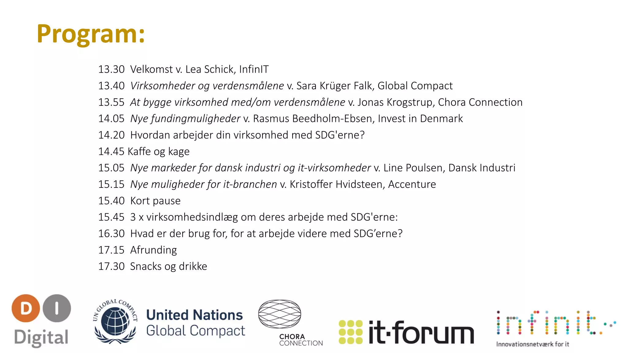 Introduktion SDG Lea Schick | PDF