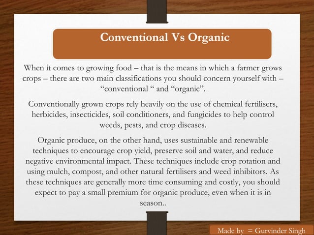 PPT on Seasonal Vegetables By Gurvinder Singh | PPT