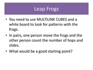 1) sequences -_leap_frog | PPTX