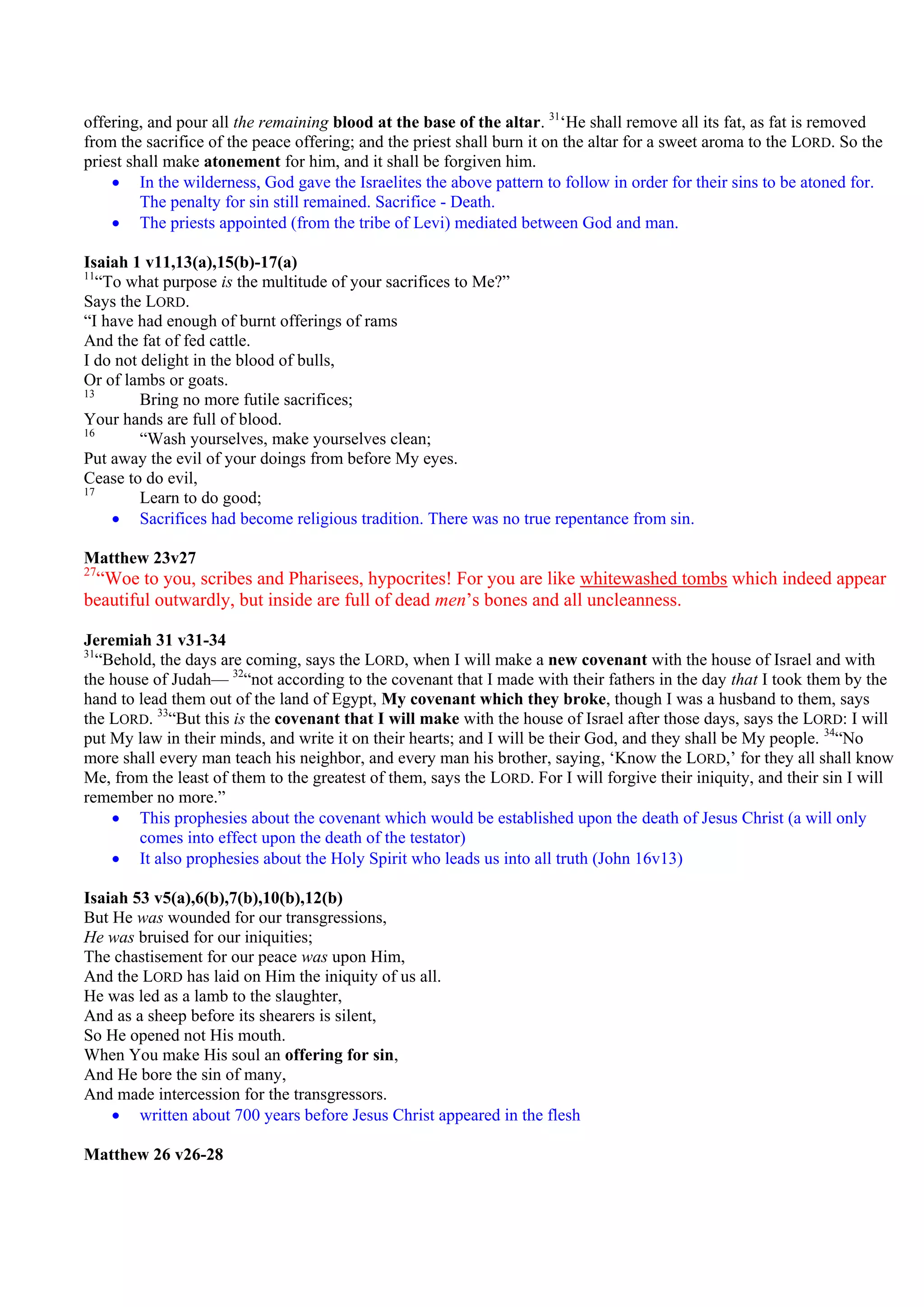 The Blood of Jesus | PDF