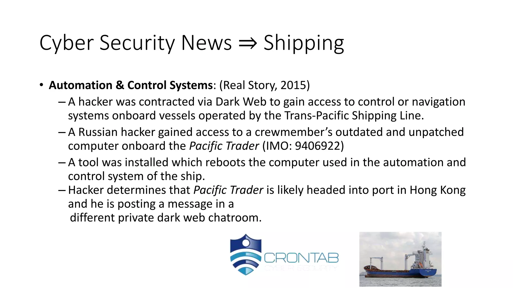 Crontab Cyber Security session 1 | PPT