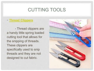 1_Sewing Tools and Equipment (Dressmaking Exploratory).pptx