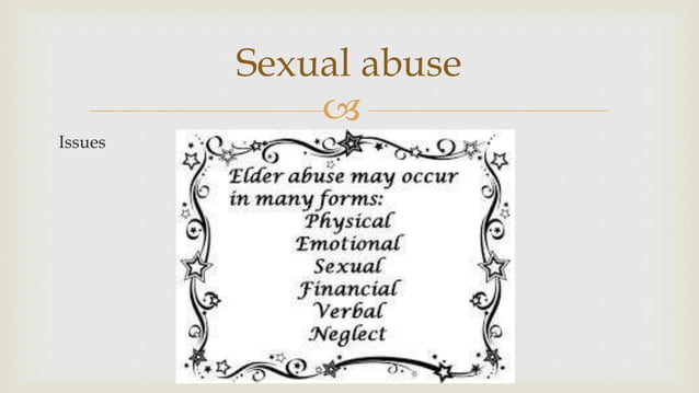2016 Sessions: Sexuality in elderly | PPTX