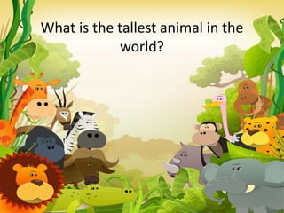 Comparative and Superlative Adjectives: Animals | PPTX