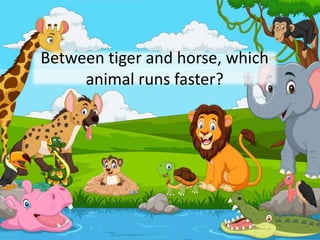 Comparative and Superlative Adjectives: Animals | PPTX