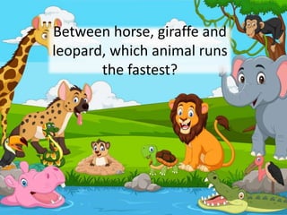 Comparative and Superlative Adjectives: Animals | PPTX