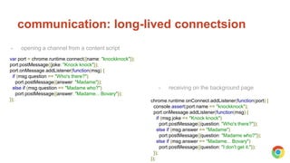Introduction to chrome extension development | PPT