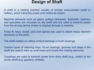 1 shaft introduction | PPT