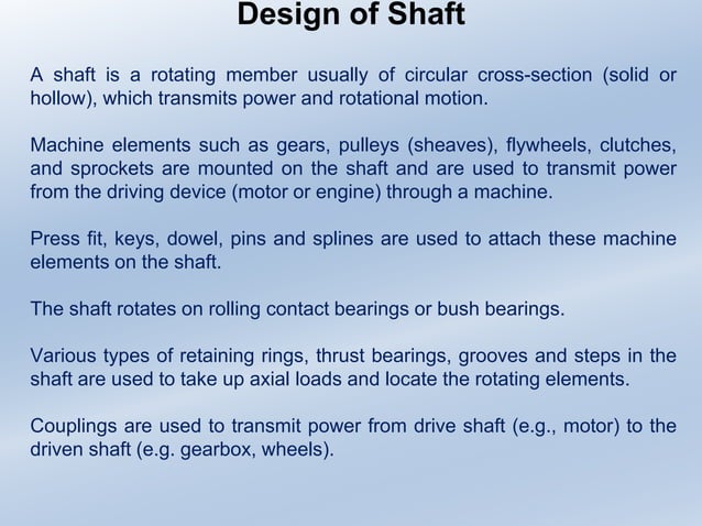 1 shaft introduction | PPT