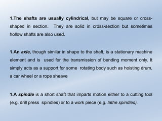 1 shaft introduction | PPT