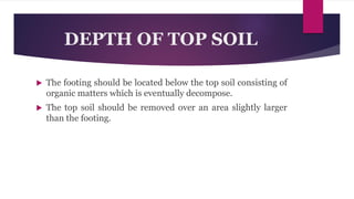 shallow foundation, types and factor | PDF
