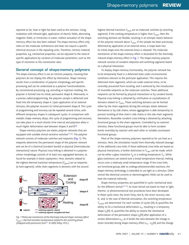 1 shape memory_polymers | PDF
