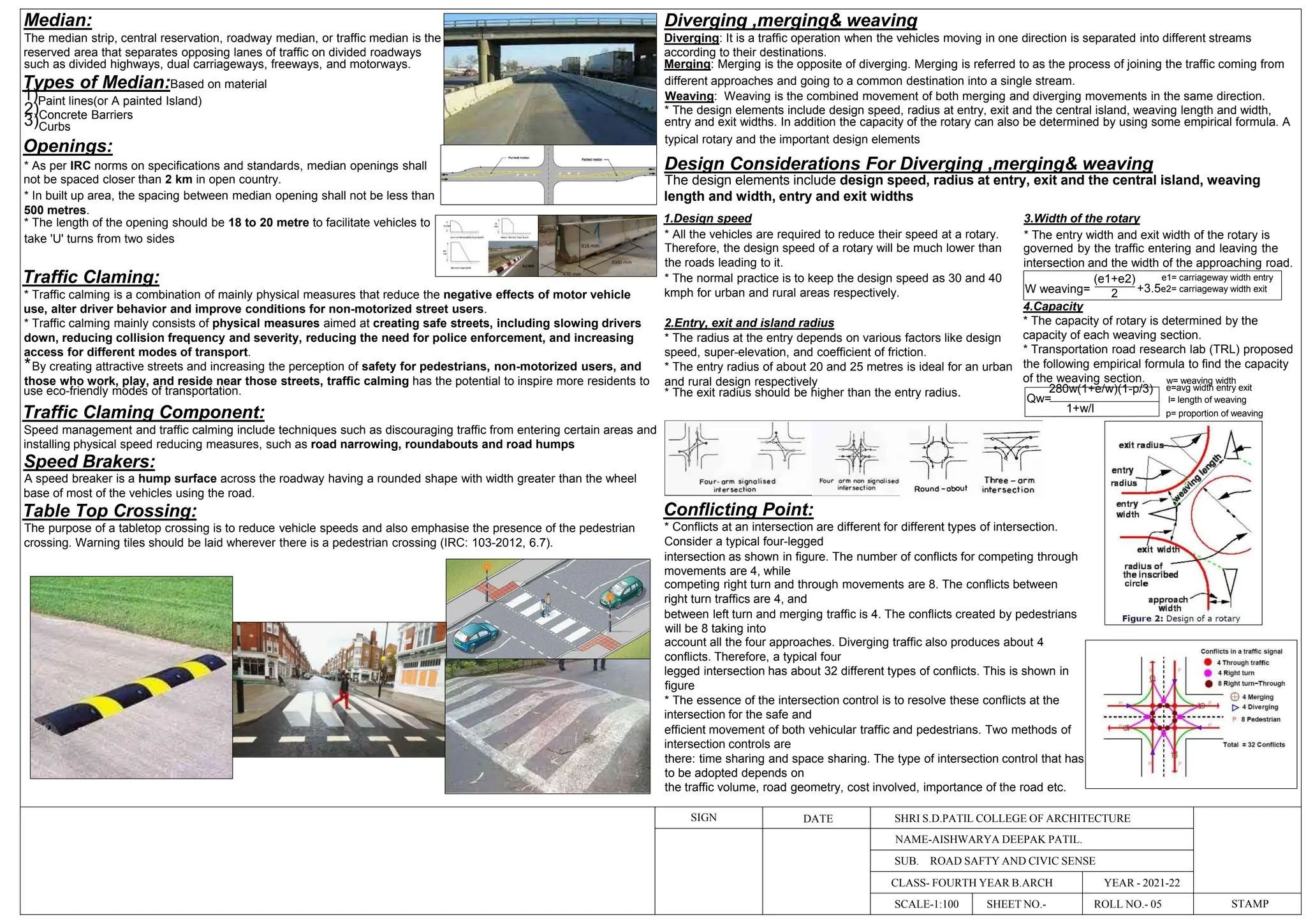 Road safety and civic sense portfolio.pptx