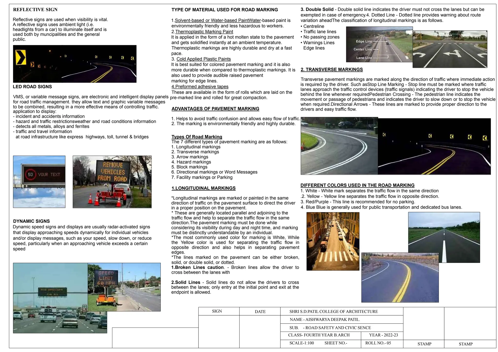 Road safety and civic sense portfolio.pptx
