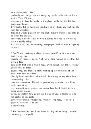 1 shitty first drafts anne lamott from bird by bird | DOCX