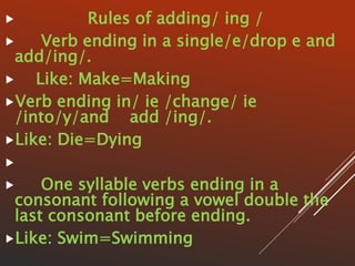 simple present tense | PPT