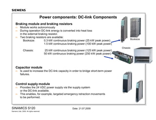 1 sinamics components | PDF