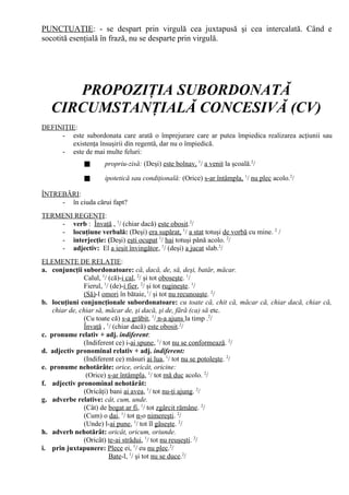 1_sintaxa_frazei pentru copiii de clasa a 8 a | DOCX