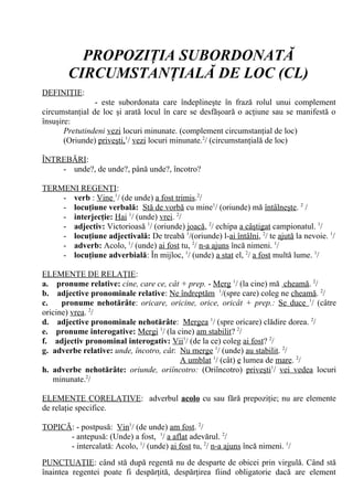 1_sintaxa_frazei pentru copiii de clasa a 8 a | DOCX