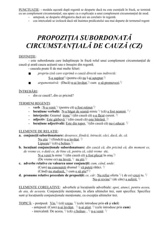 1_sintaxa_frazei pentru copiii de clasa a 8 a | DOCX
