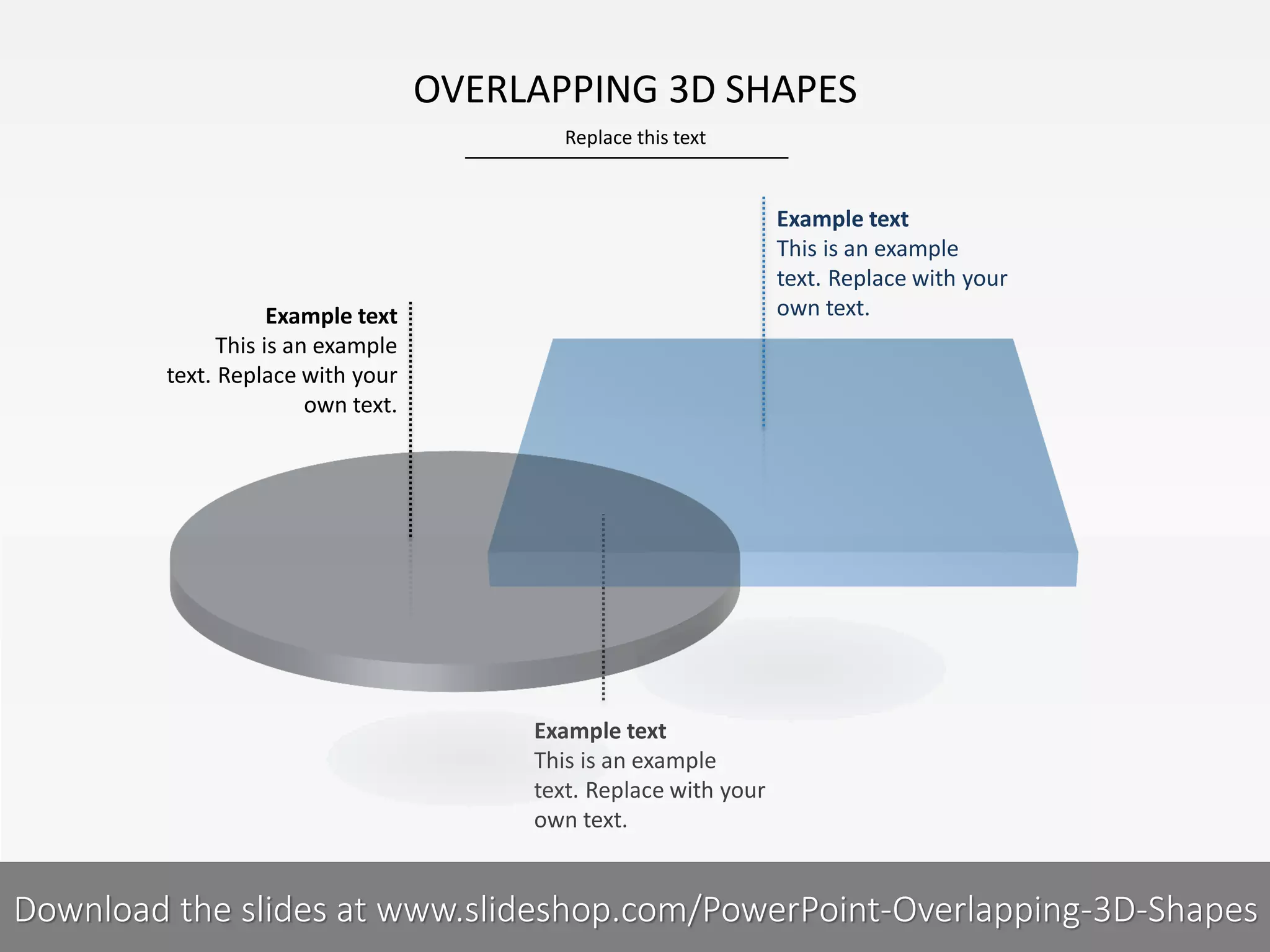 Overlapping 3D Shapes | PPT
