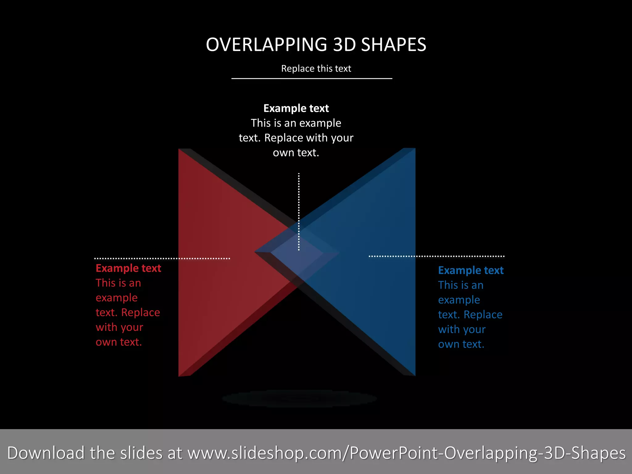 Overlapping 3D Shapes | PPT