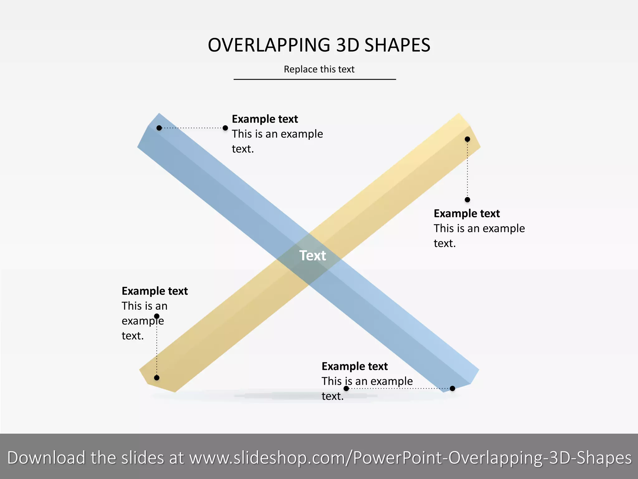 Overlapping 3D Shapes | PPT