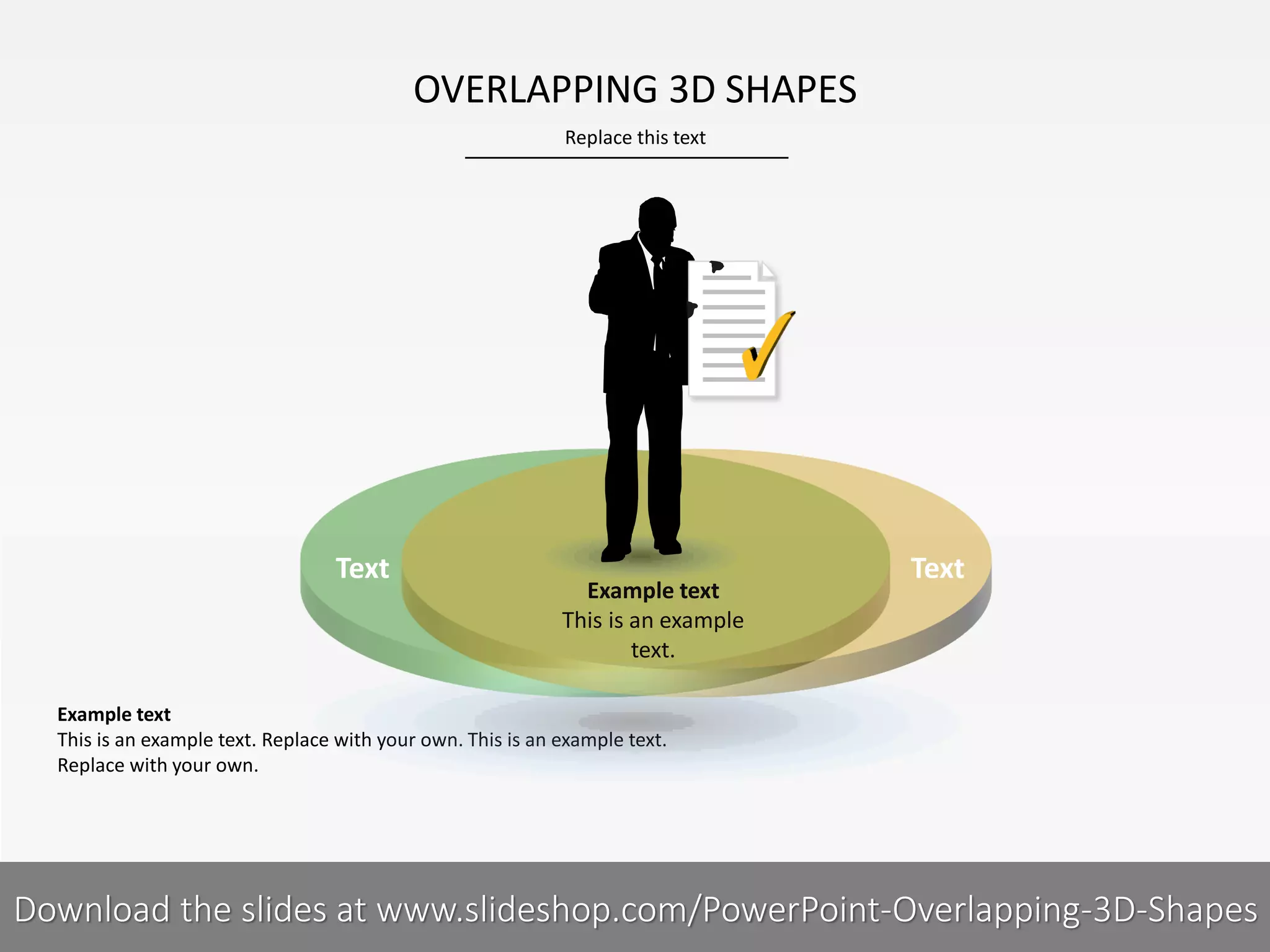 Overlapping 3D Shapes | PPT