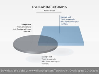 Overlapping 3D Shapes | PPT