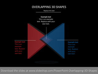 Overlapping 3D Shapes | PPT