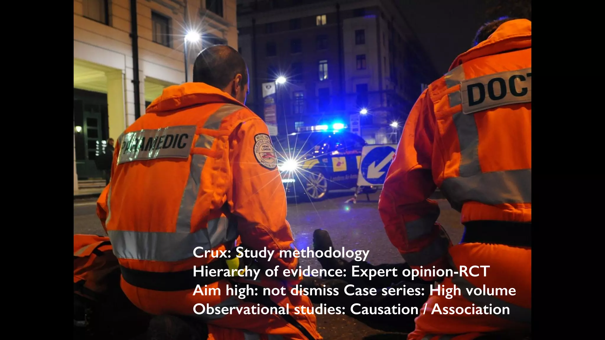 Evidence Based Medicine in Prehospital Resuscitation | PPT