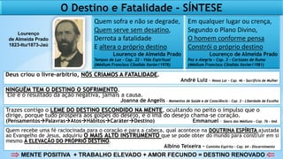 O destino, a Fatalidade e as escolhas na Vida | PDF