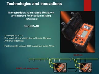 Training on RES2DINV and SibER-48 | PPTX