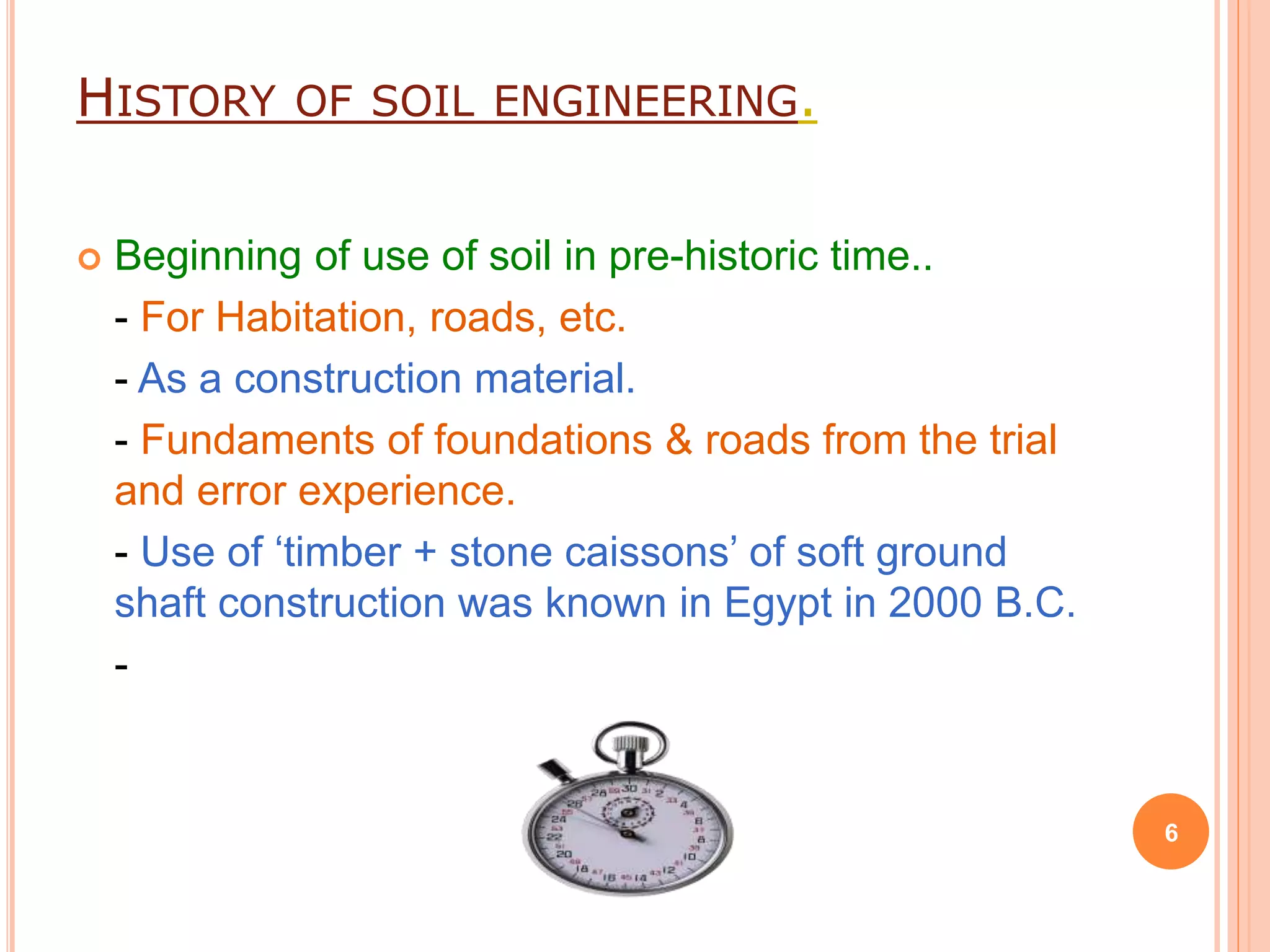 History of soil mechanics | PPTX