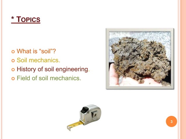 History of soil mechanics | PPTX | Civil Engineering Industry | Industries