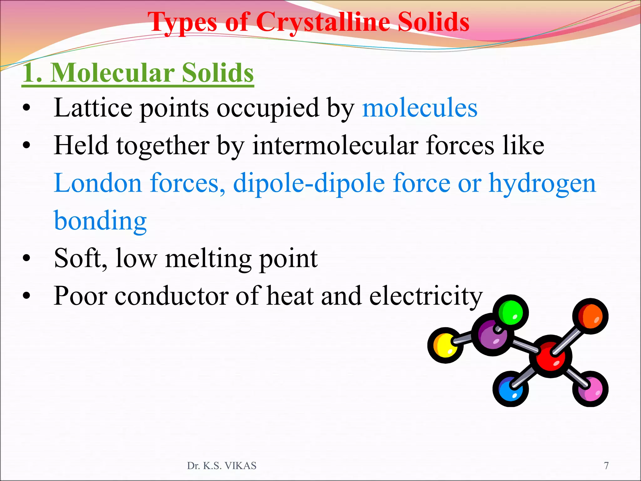 The Solid State For Class XII | PPT