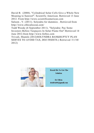 1 Solyndra Solar CompanySol.docx