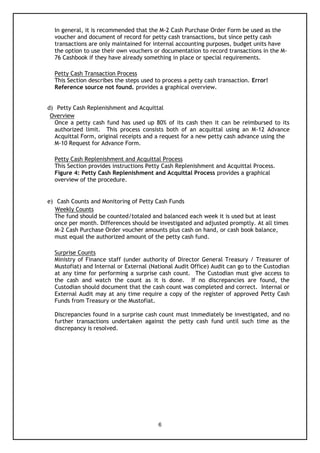 1 sop petty cash management | PDF