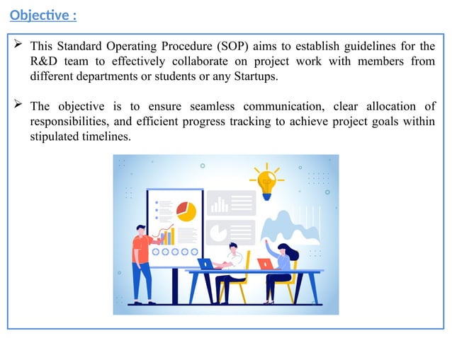 SOPs for the Research and Development dept | PPTX