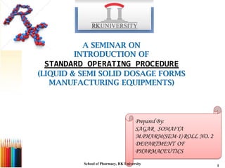 standard operating procedure pharmacy | PPT