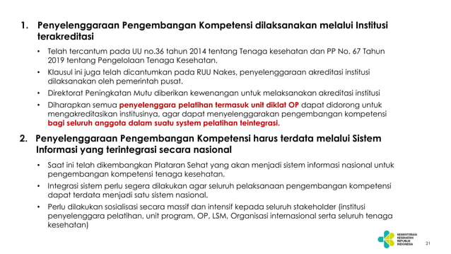 Sosialisasi Plataran Sehat Direktorat Peningkatan Mutu Tenaga Kesahatan ...
