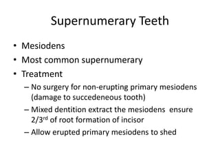 1 special considerations for oral surgey in pediatric patients | PPT