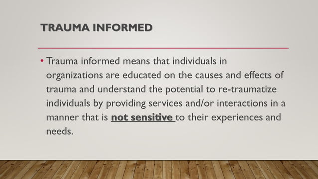 Trauma Informed Game Based Learning for Kids | PPT | Free Download