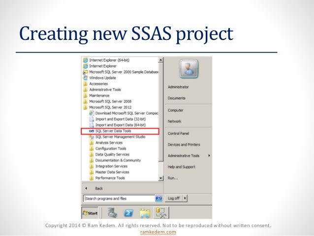 SSAS Basics