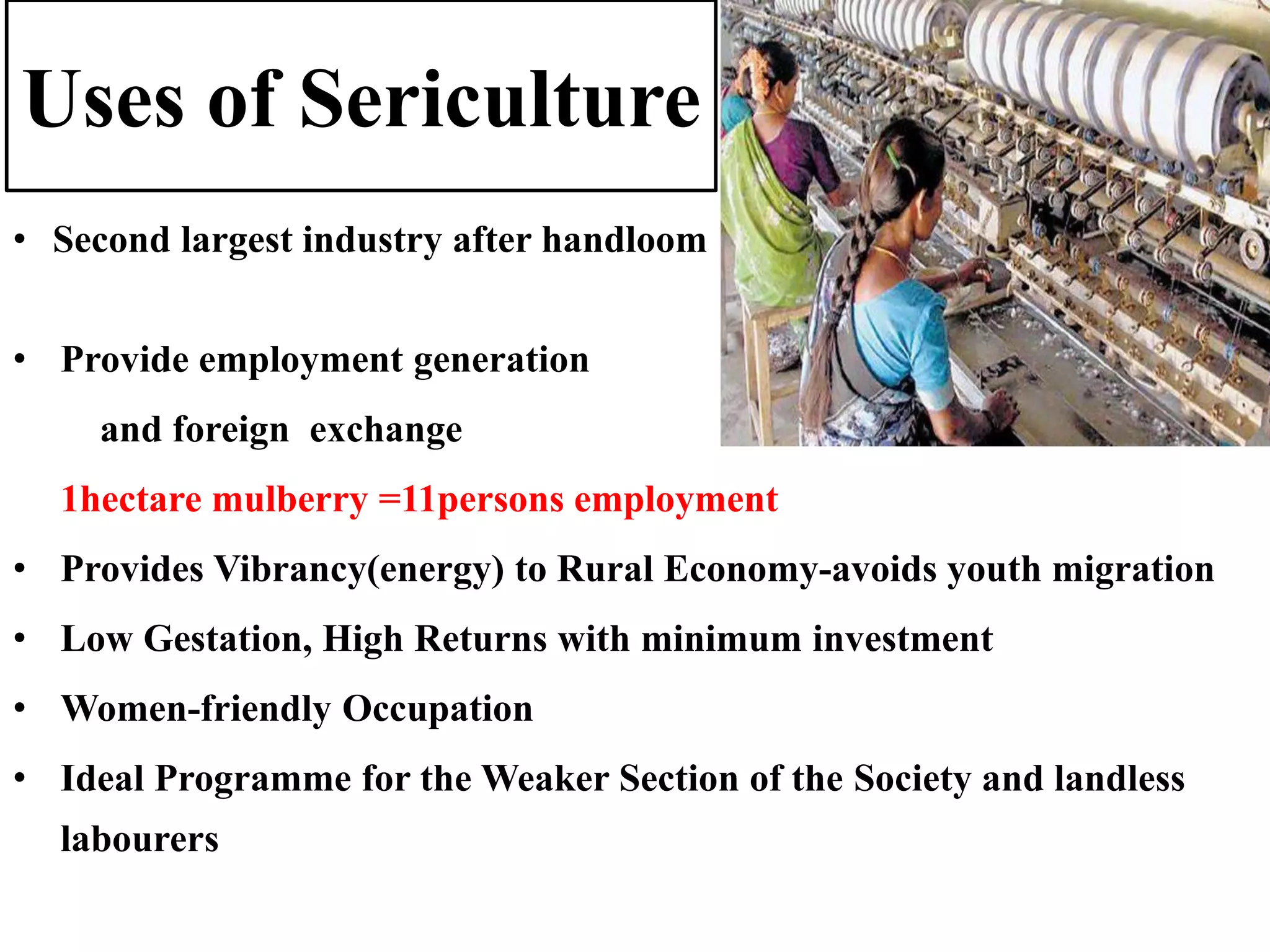 1st chapter introduction to sericulture | PPTX